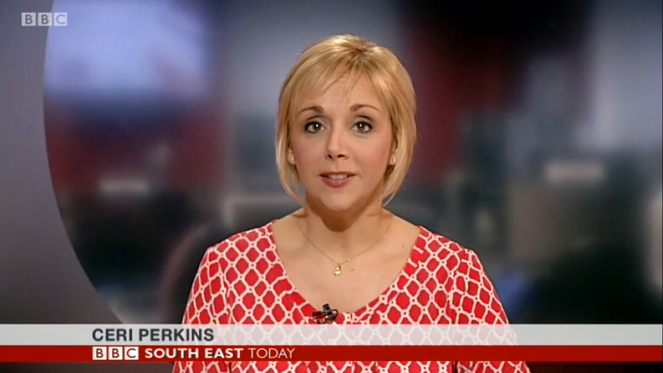 UK Regional News Caps: Ceri Perkins - BBC South East Today