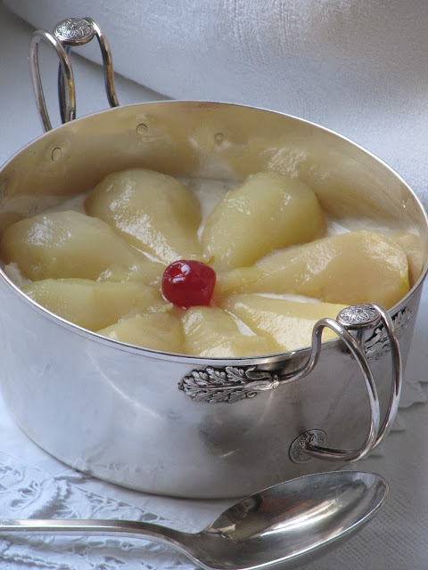 La cuisine d'ici et d'ISCA: Poires à la Condé