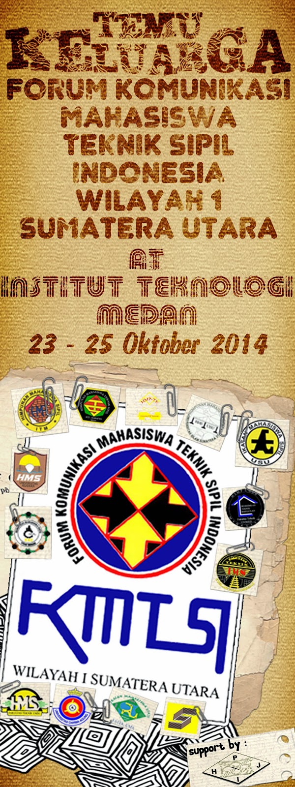 Desain Spanduk dan X-Banner (Supported by : HPJI) | FKMTSI Wilayah 1 ...