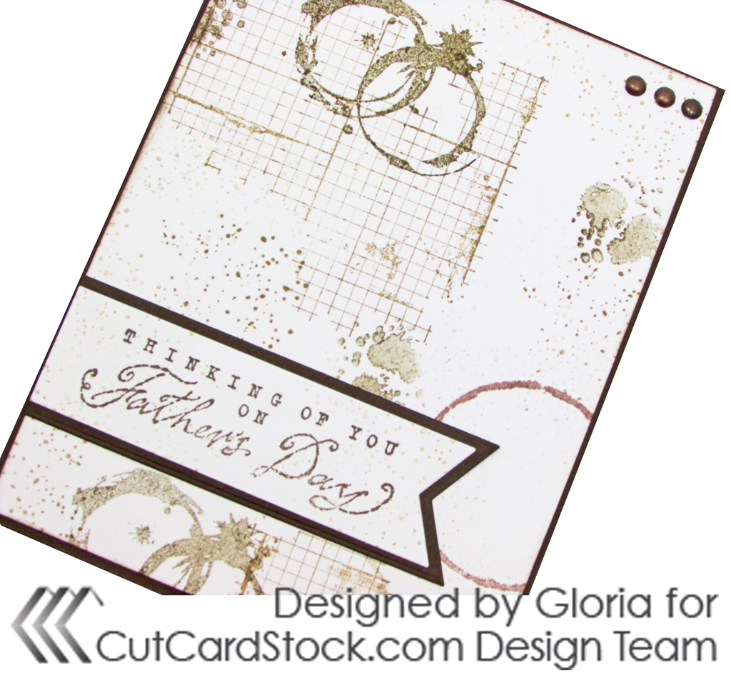 Scraps of Life: Grungy Father's Day Card