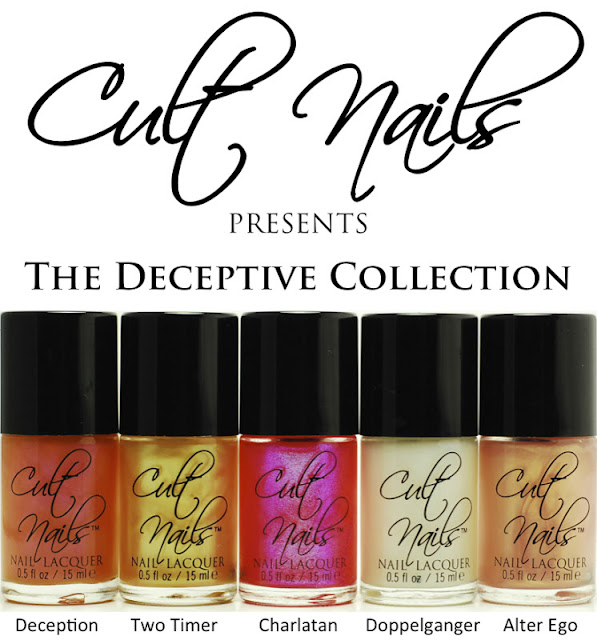 KellieGonzo: Cult Nails - The Deceptive Collection