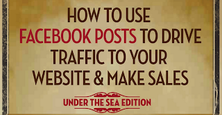 How To Use Facebook Posts To Drive Traffic To Your Website And Make ...