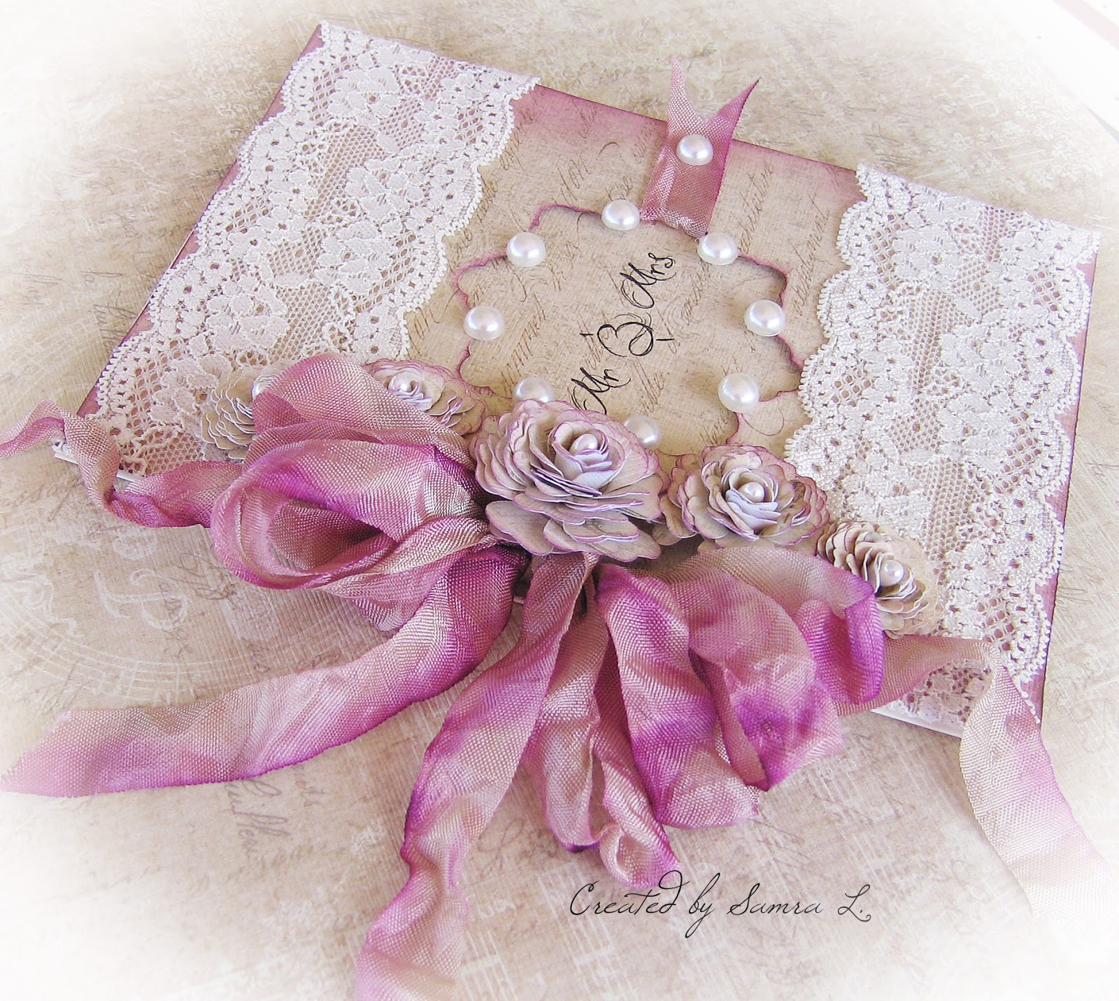 Paper Talk With Samra: Rustic Wedding Card