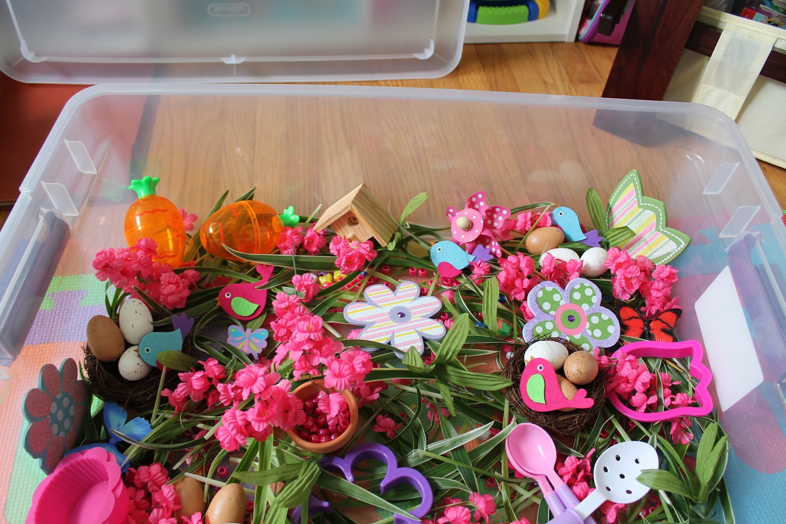 Belle's Butterfly Dreams: Spring Sensory Tub