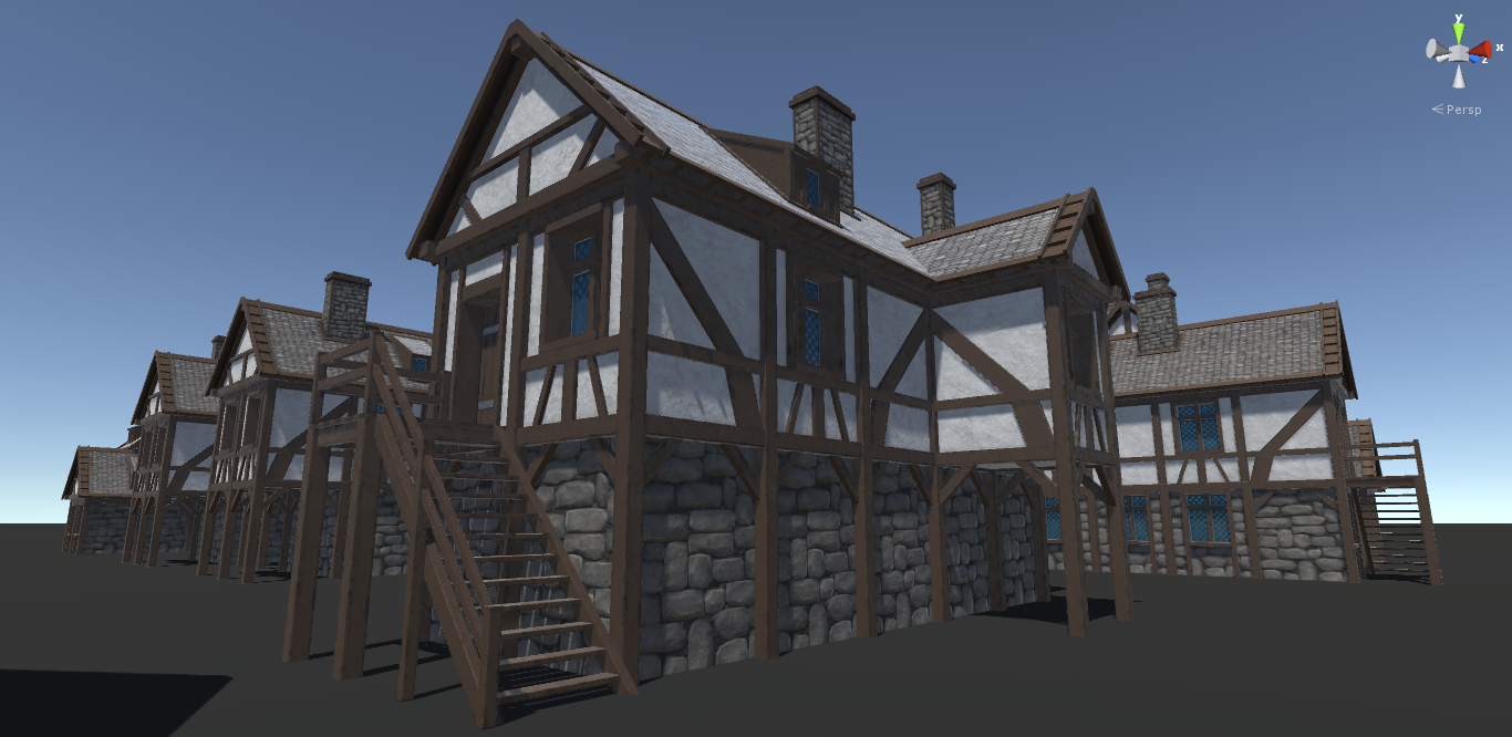 CGY: Modular Medieval House pack is now available at Unity Asset Store