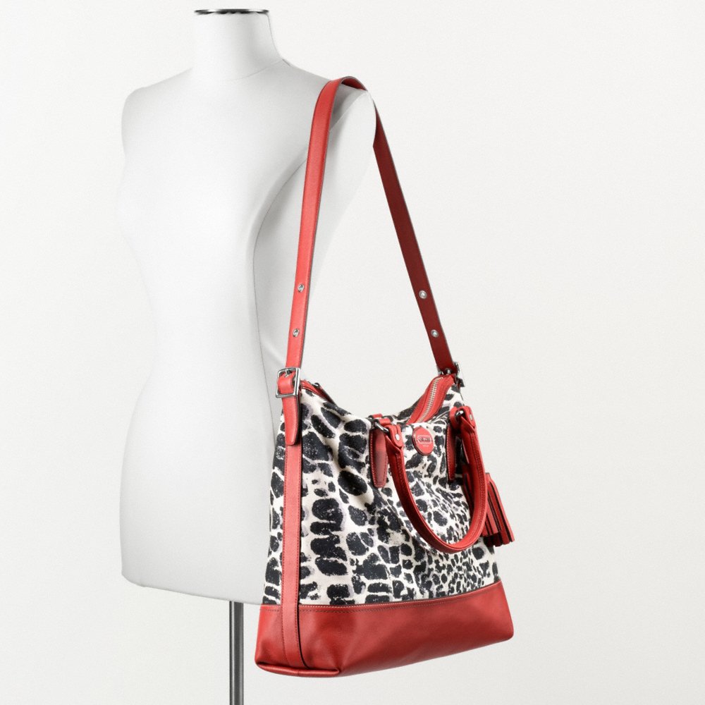MyLilCoachStore: Coach Legacy Ocelot Print Rory Satchel 19988