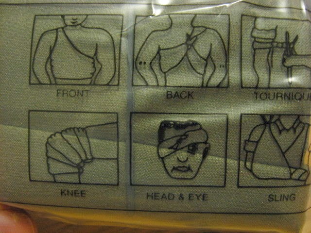 Webbingbabel: Muslin Bandage, Triangular - Muslin Bandage, ACU Pattern