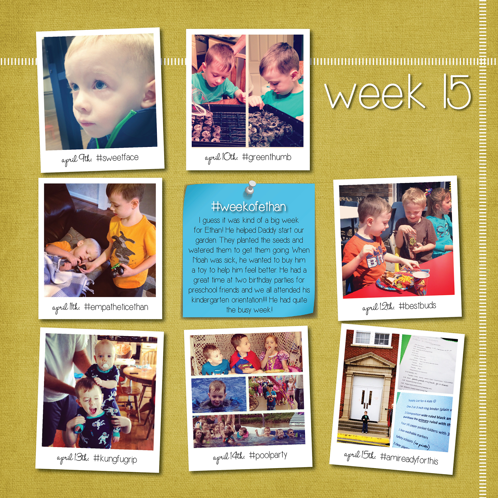 more than 9 to 5...my life as "Mom": April 2014