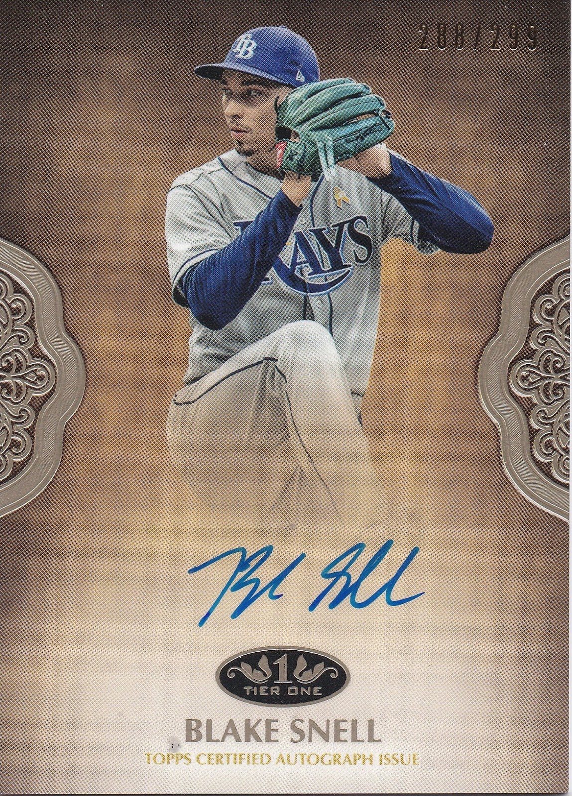 The Snorting Bull: 2019 Blake Snell Autograph Count: 5