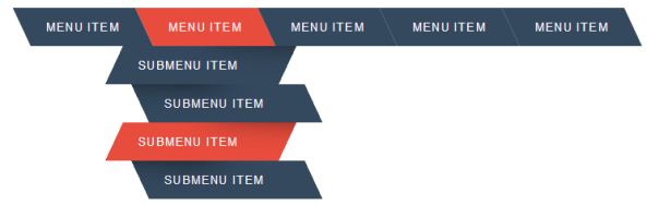 CSS atractivo menú desplegable para Blogger 002 | BLOGUERO TUTORIAL
