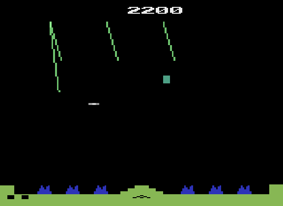 8-Bit City: Atari Missile Command Screenshots