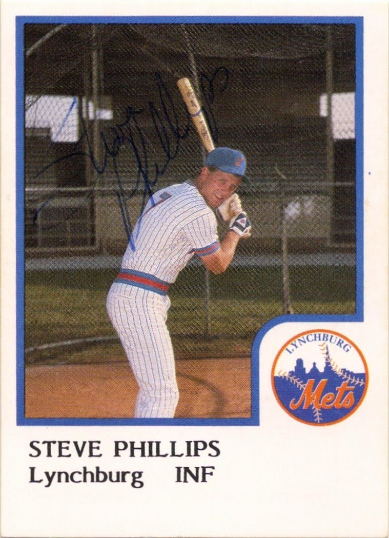 1986 PROCARDS PROJECT: STEVE PHILLIPS