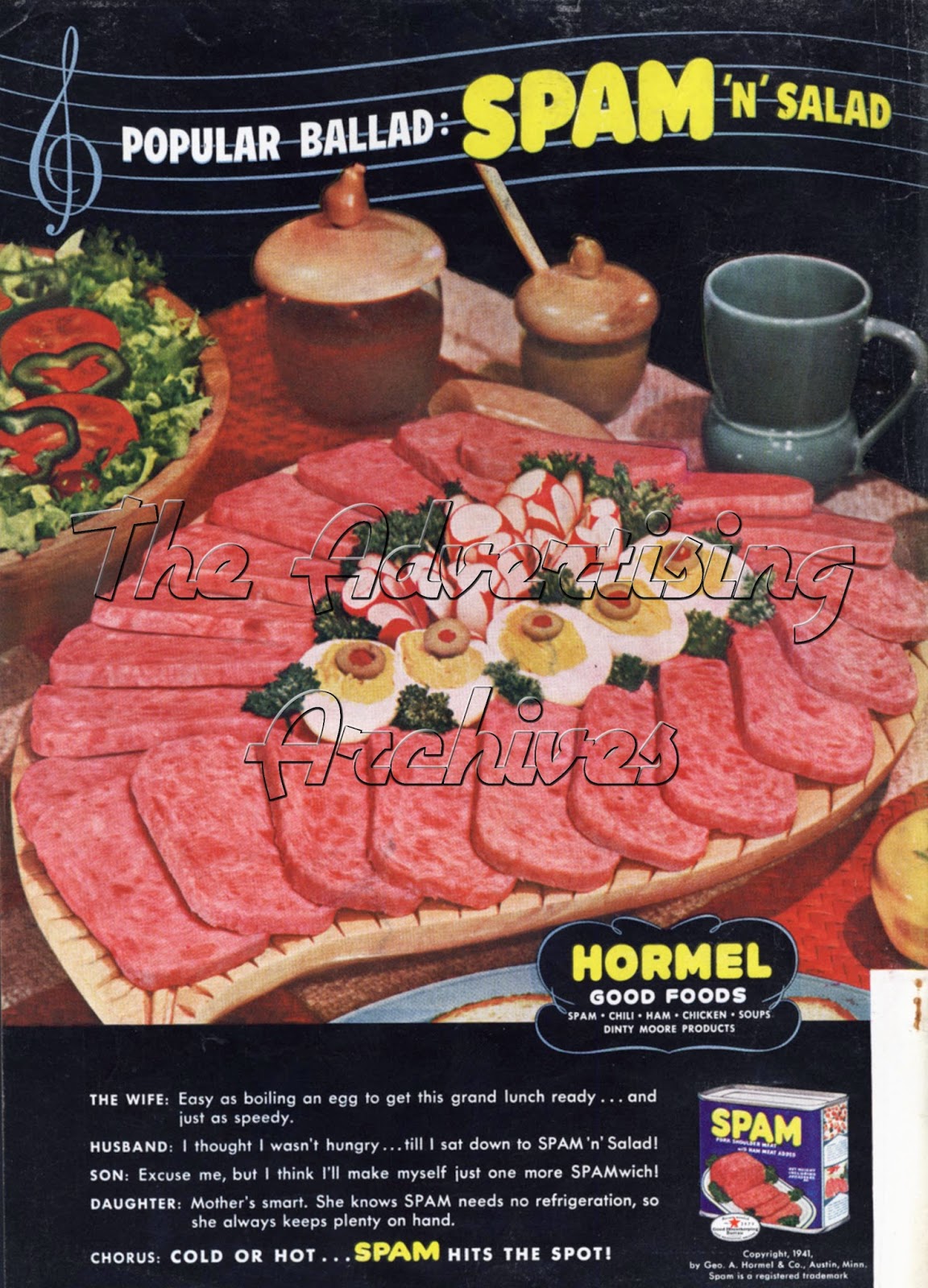 The Advertising Archives: 1940s Culinary Delights