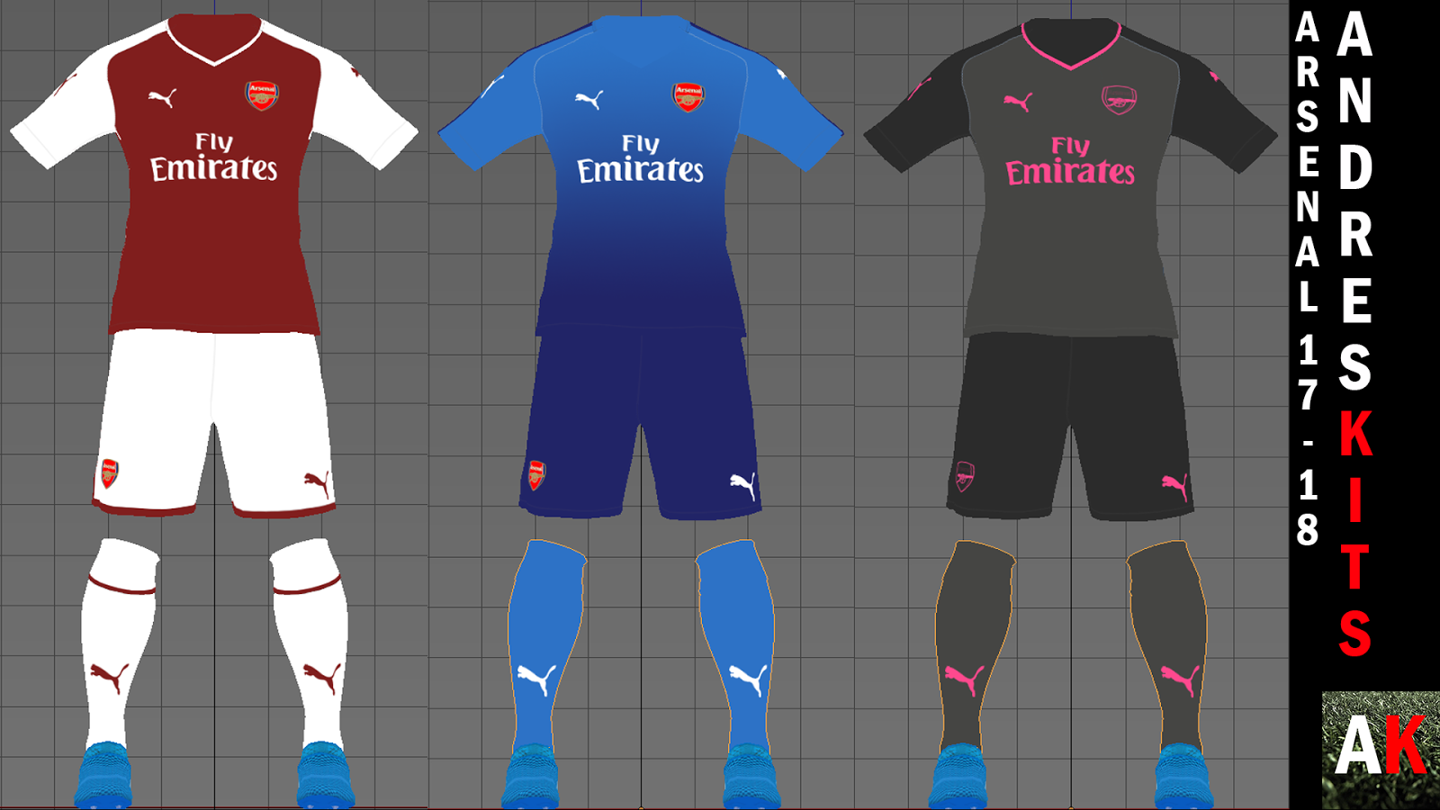 PES 2017 Kit Collection 2017-2018 - Pes Evolution HD