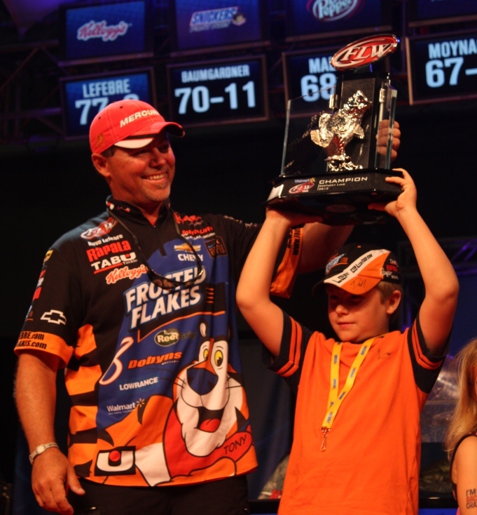 IBASSIN: Walmart FLW Tour Kentucky Lake Day Winner: Dave Lefebre Win ...