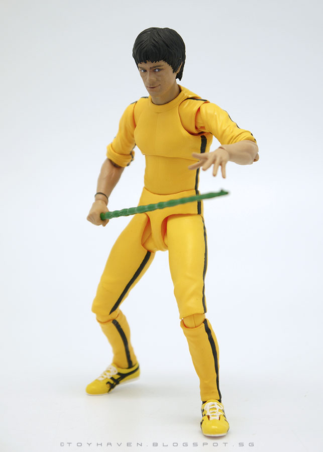 Bruce Lee With Bamboo Stick