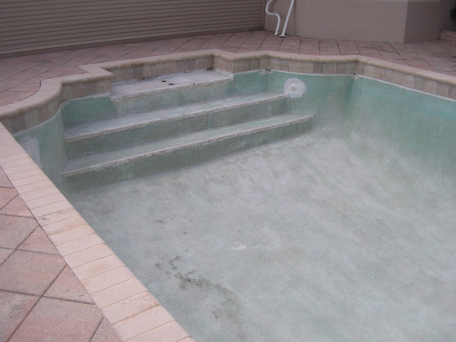 During and After Refinish Project | Eddie's Pool Service