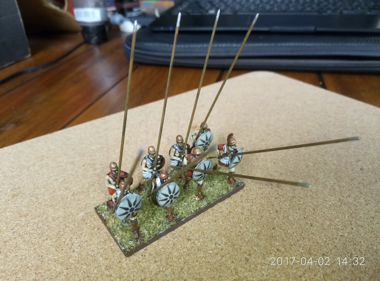 20mm Gamer: Sticky Stickmen's Shields Stickily Stuck