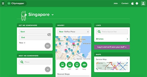 HEAVEN'S AT THE END OF THE WORLD: Citymapper: App Transportasi Umum di ...