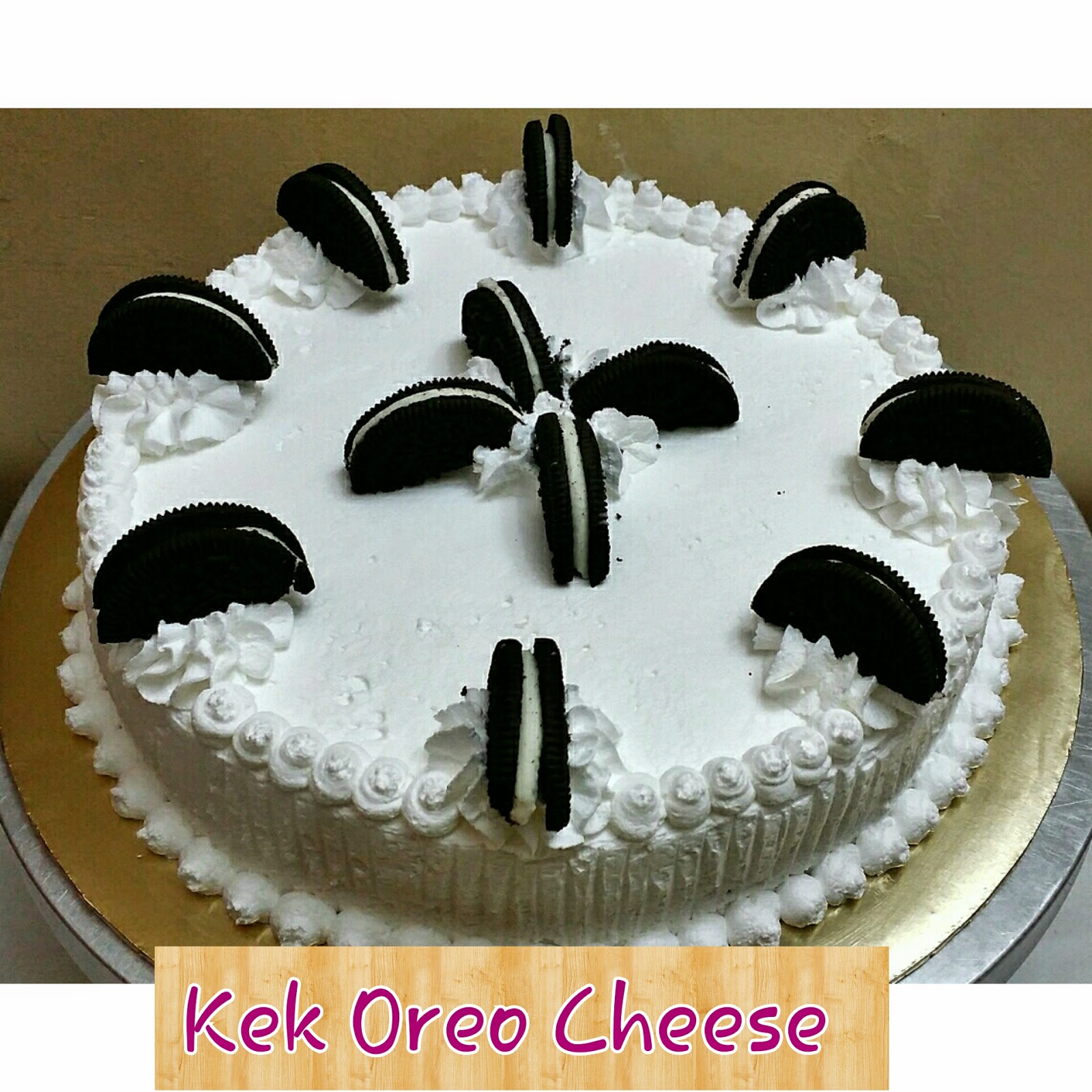 LISA HOMEMADE CAKES & COOKIES: KEK CHEESE OREO