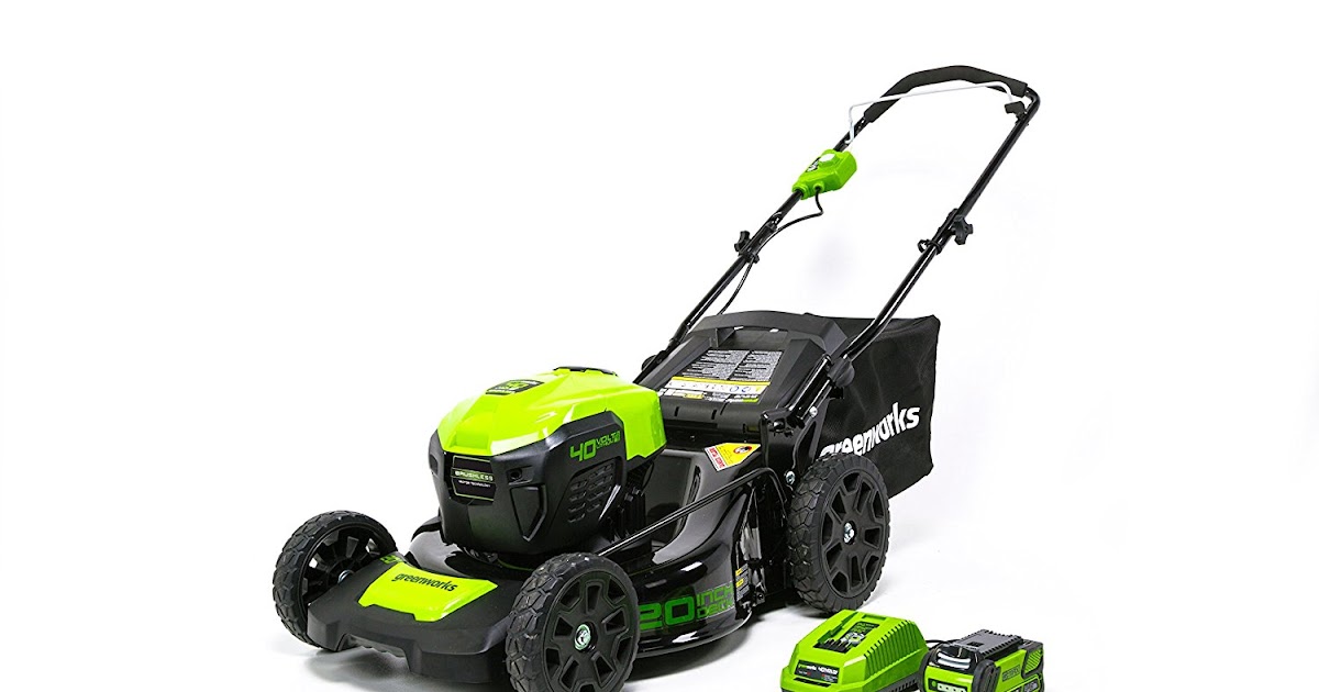 GreenWorks Lawn Mower Reviews: GreenWorks MO40L410 Review