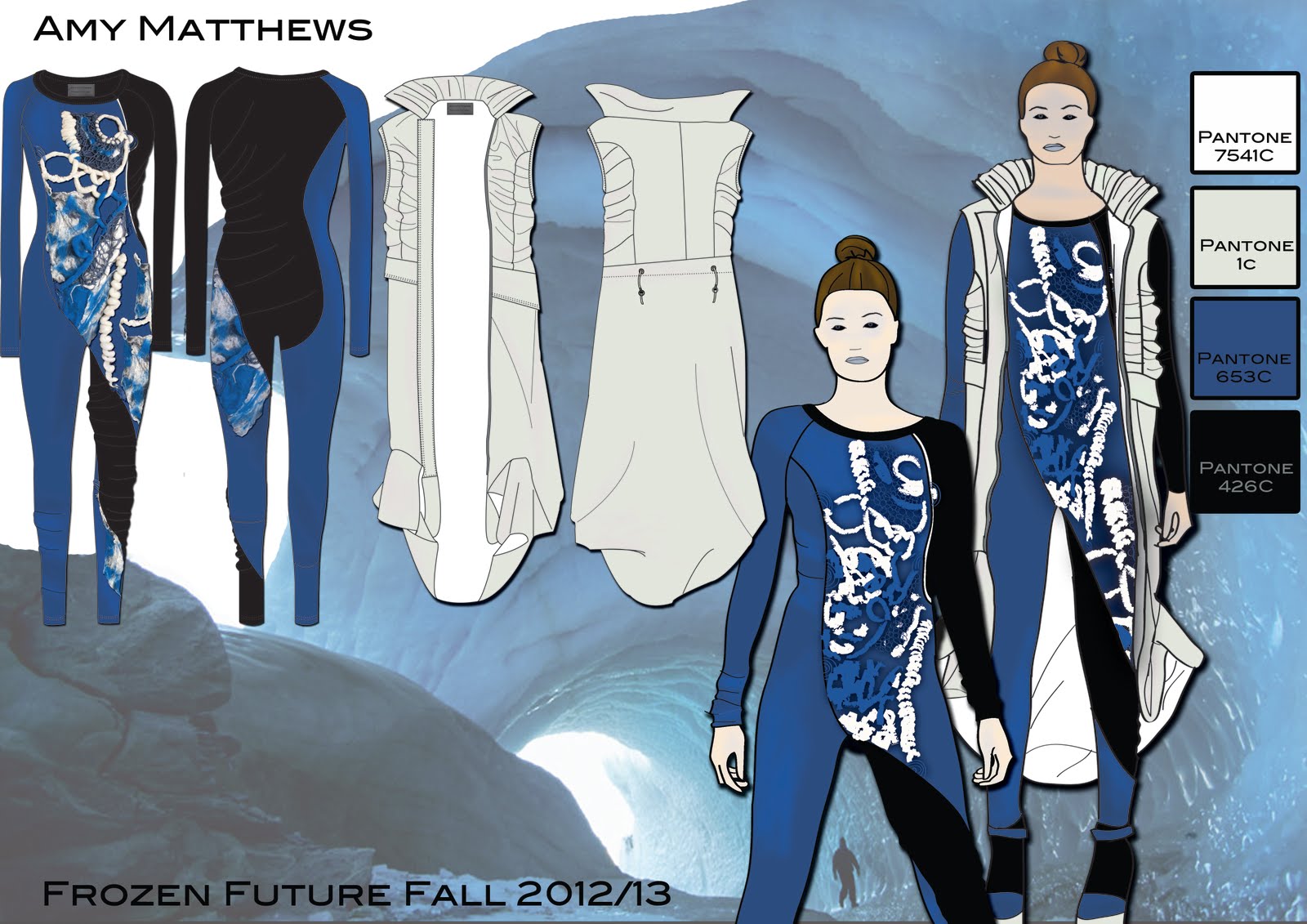 My Fashion: Amy Matthews Graduate Collection 'Frozen Future'