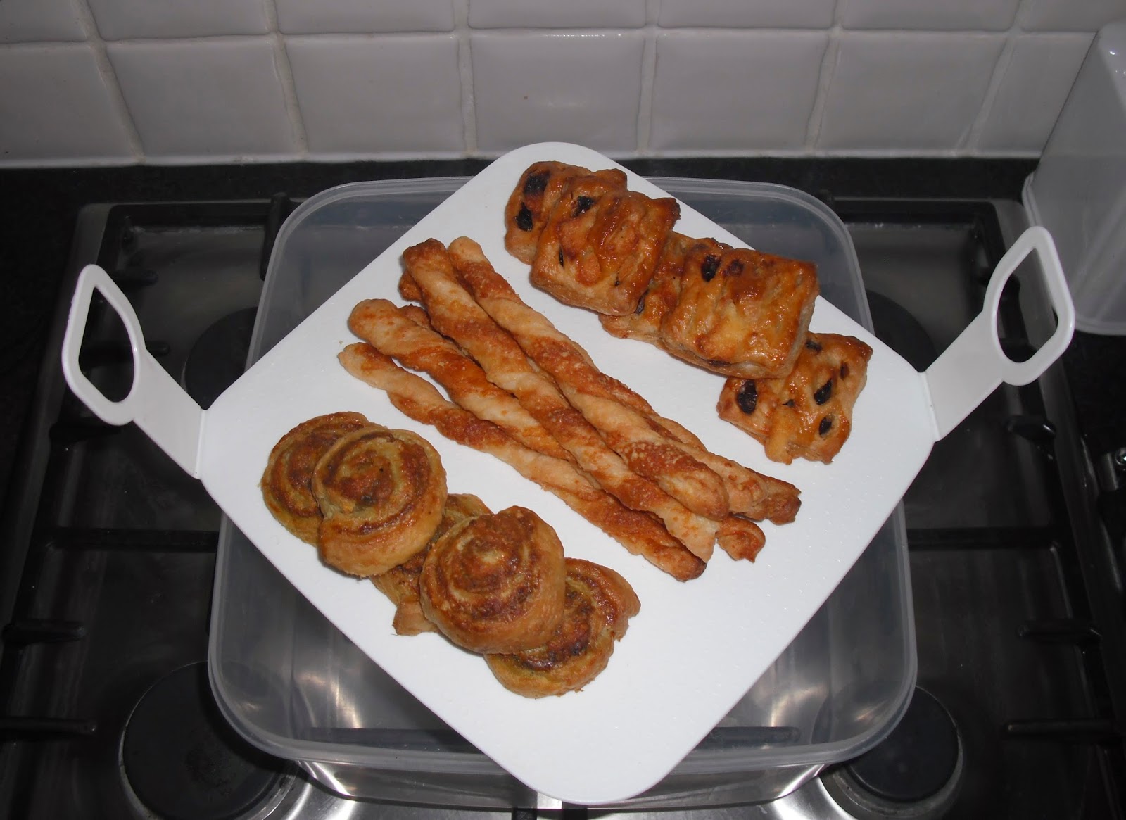 Cheese Puff Pastry Canapes