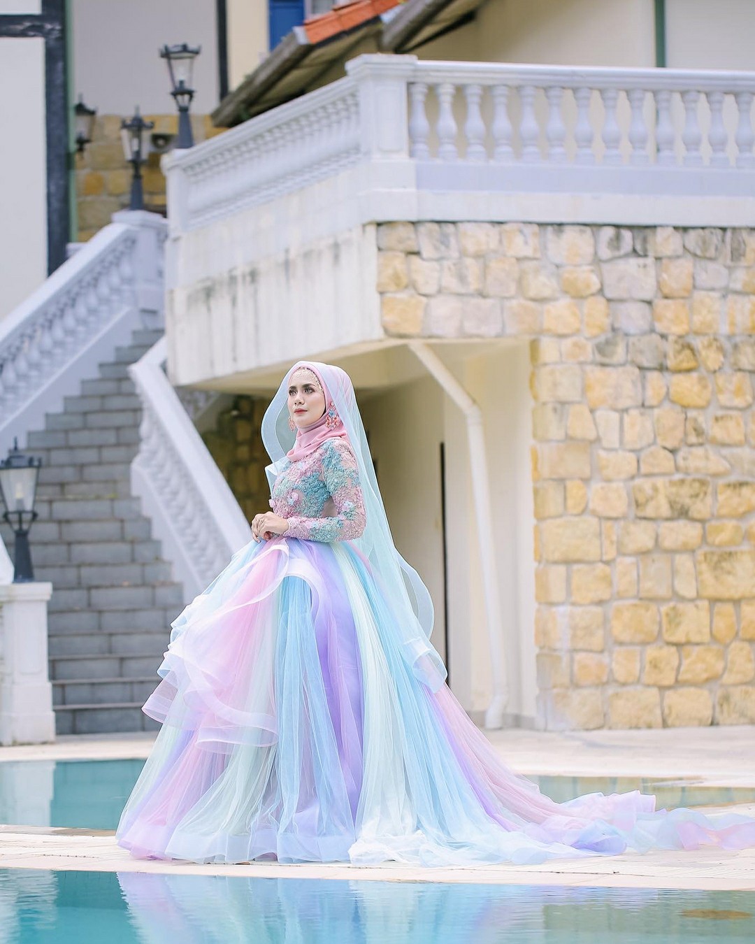 47+ Gaun Pengantin Muslimah Ala Princess, Info Penting!