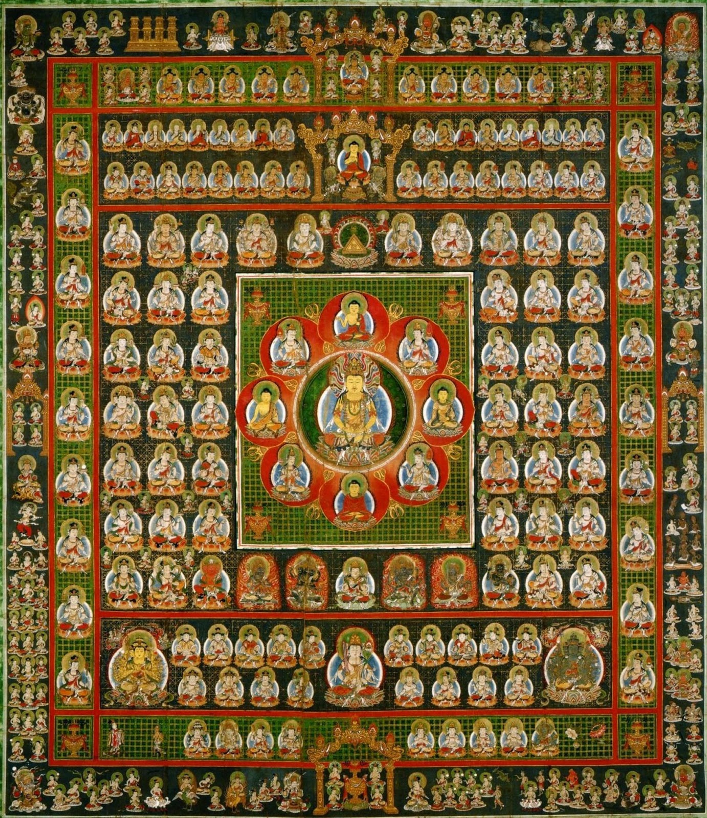 Tierra Pura de la Luz Serena: El Taizokai Mandala