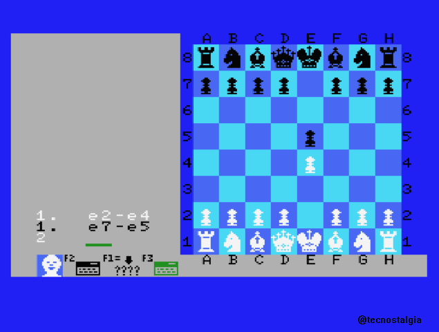 8 Bits Wiki: Chess Master Philips 1985 (MSX)