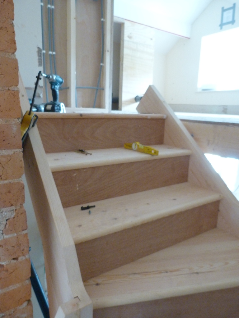 Sawdust In My Socks: Fitting Stairs