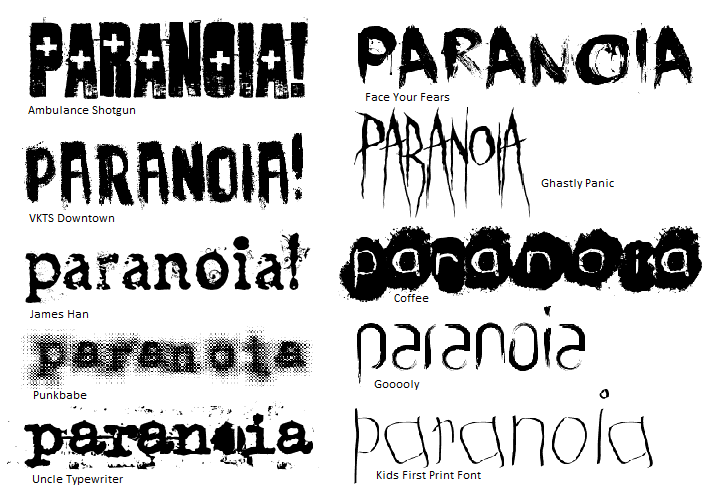 paranoiaproductions: October 2011