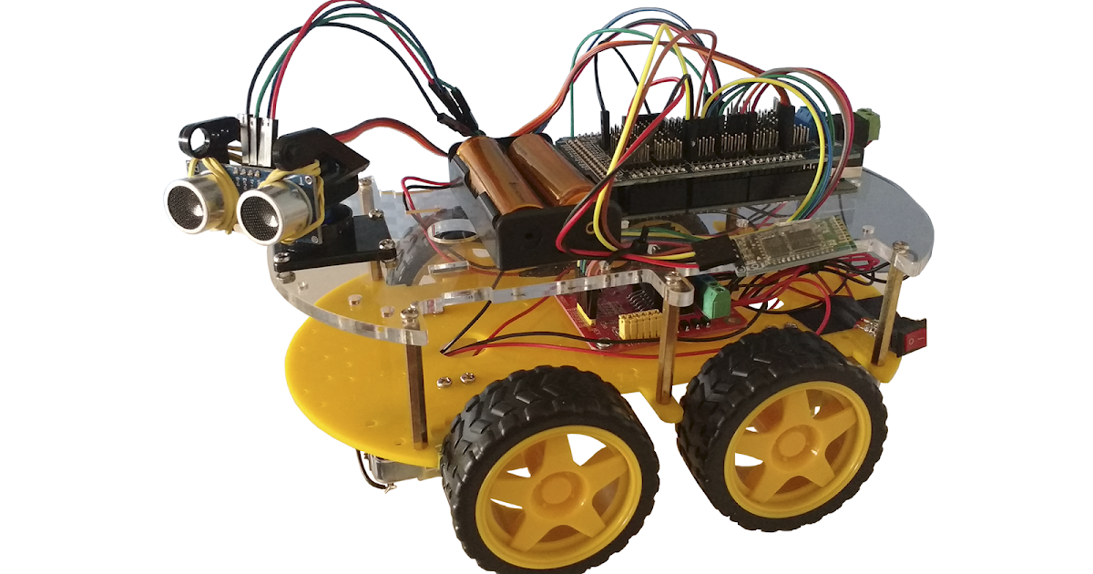 Arduino - Vladcontrol: Carro Robótico 4WD + Bluetooth