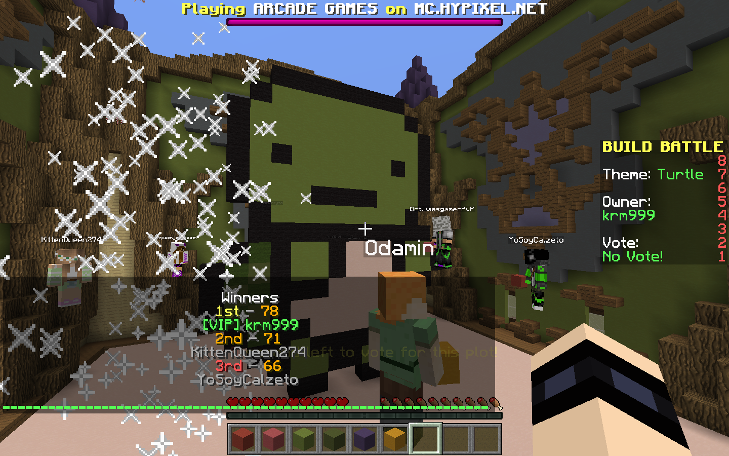 K’s Blog: Build Battle: Minecraft: Strategies