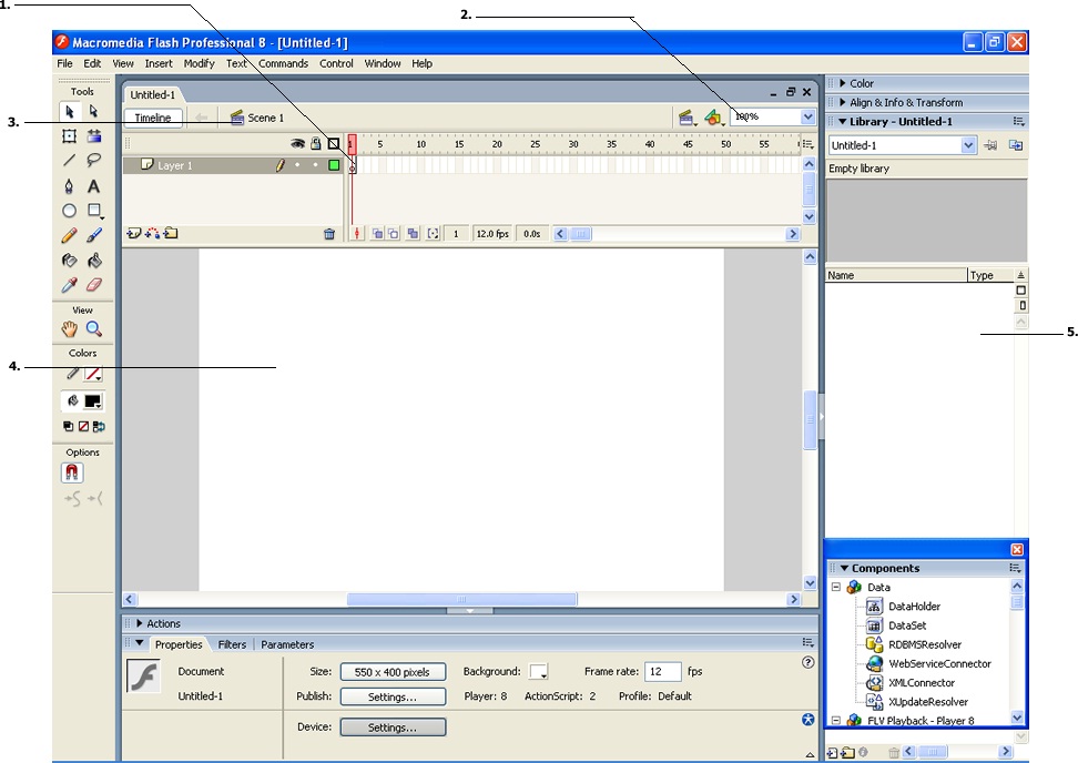 Indahnya Berbagi: Tutorial Adobe Flash 8