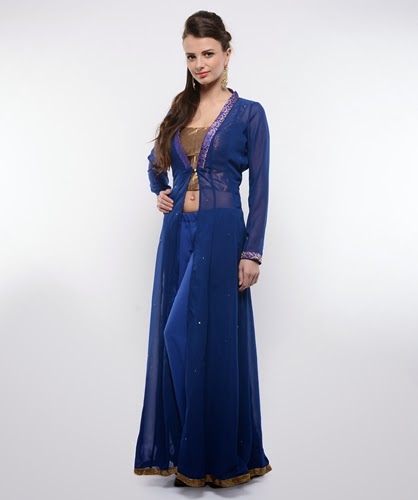 Front Open Shirts Styles 2014-2015 | Banarsi Front Open Long Shirts ...