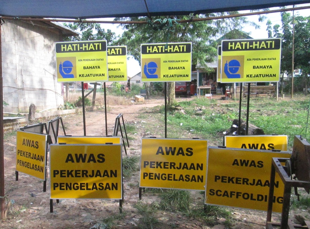 Jasa pembuatan rambu jalan atau rambu lalu lintas