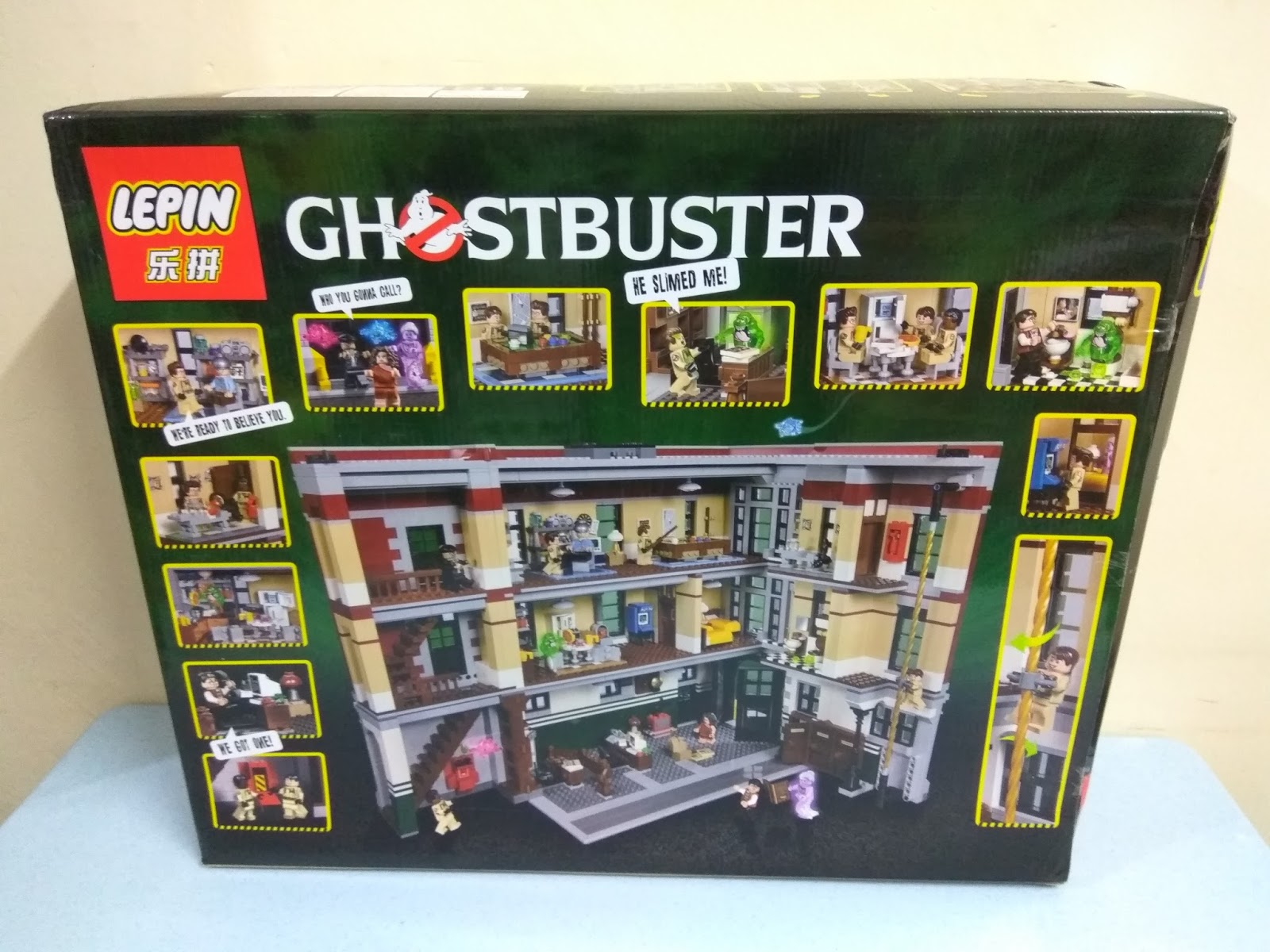 .: Monkeys Can Game :.: LEPIN 16001 Ghostbusters Firehouse Headquarters ...