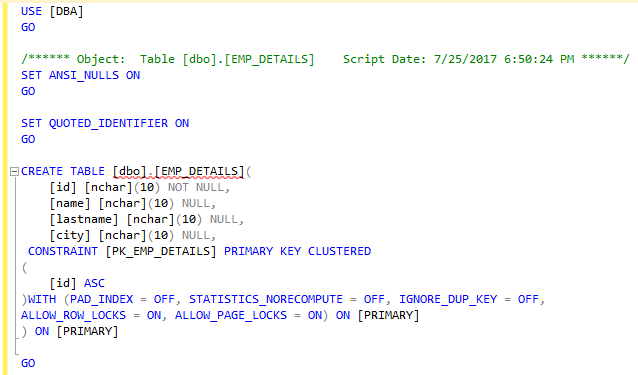 DBA CENTRALS: How to take backup of table in sql server using CMD/BCP