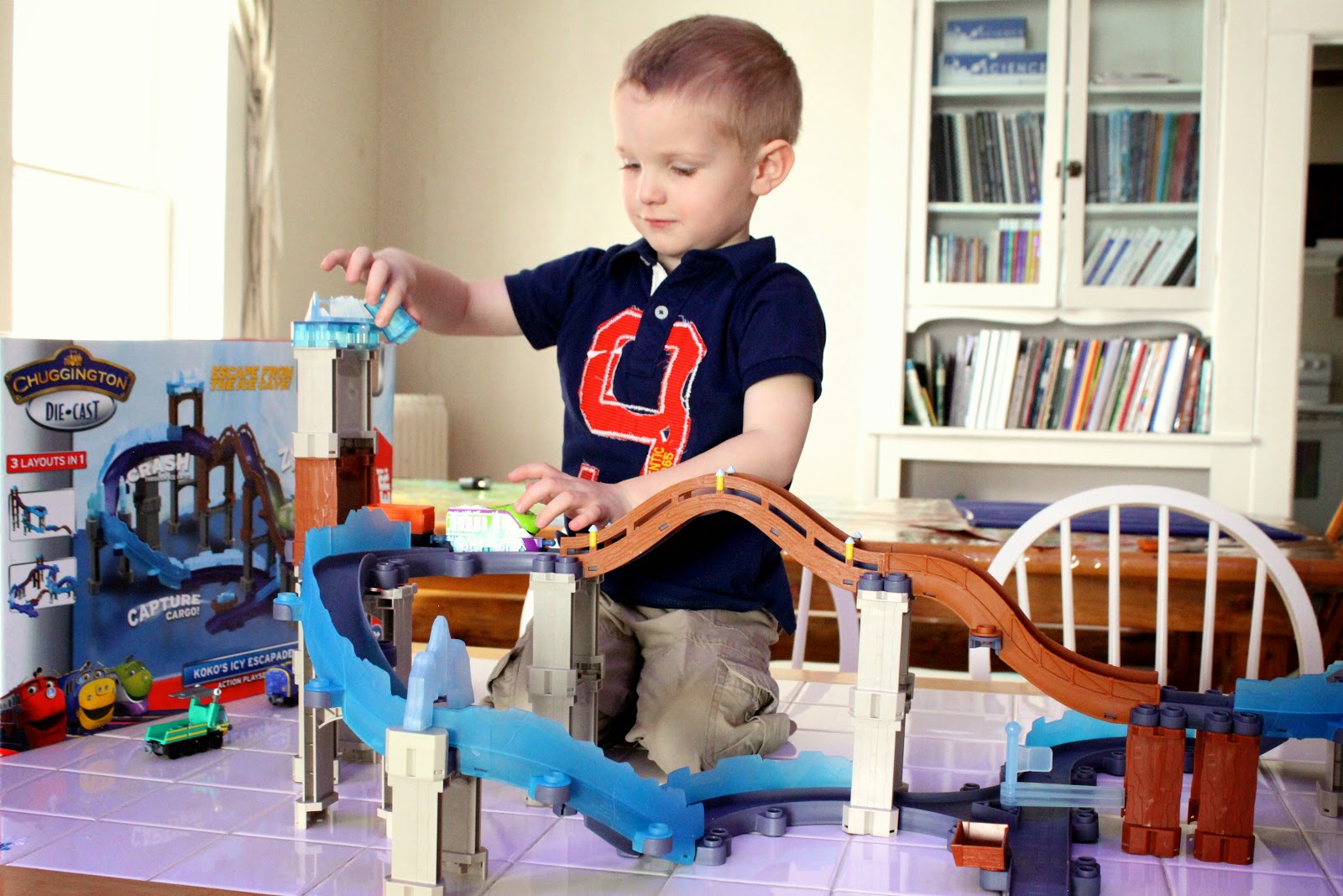 Chuggington "Snow Rescue" DVD & Escapade Action Playset {Review ...
