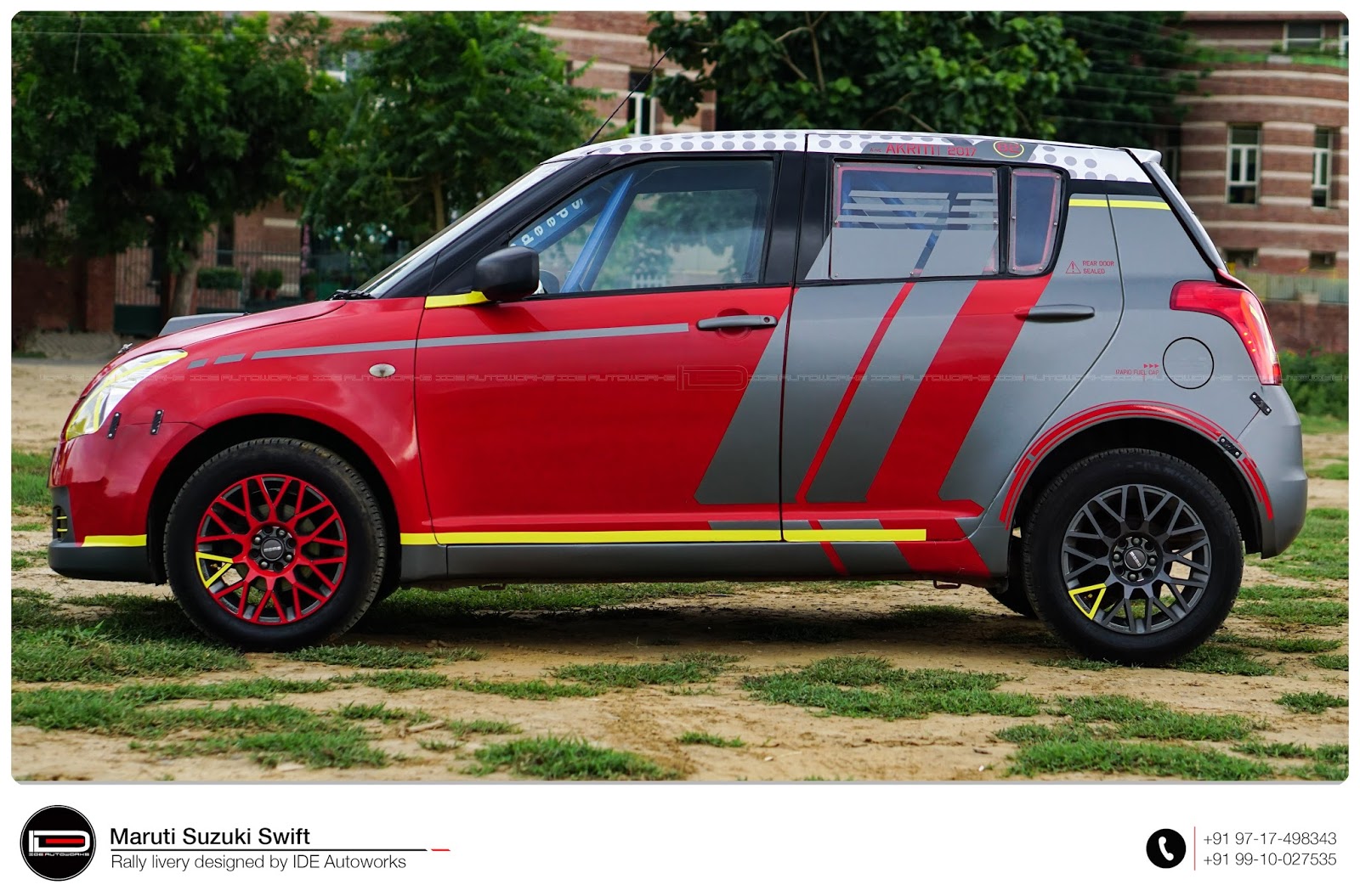 Swift: Customized Rally Livery Design | IDE Autoworks