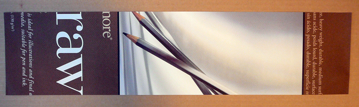 Found Paper Cover for Journal