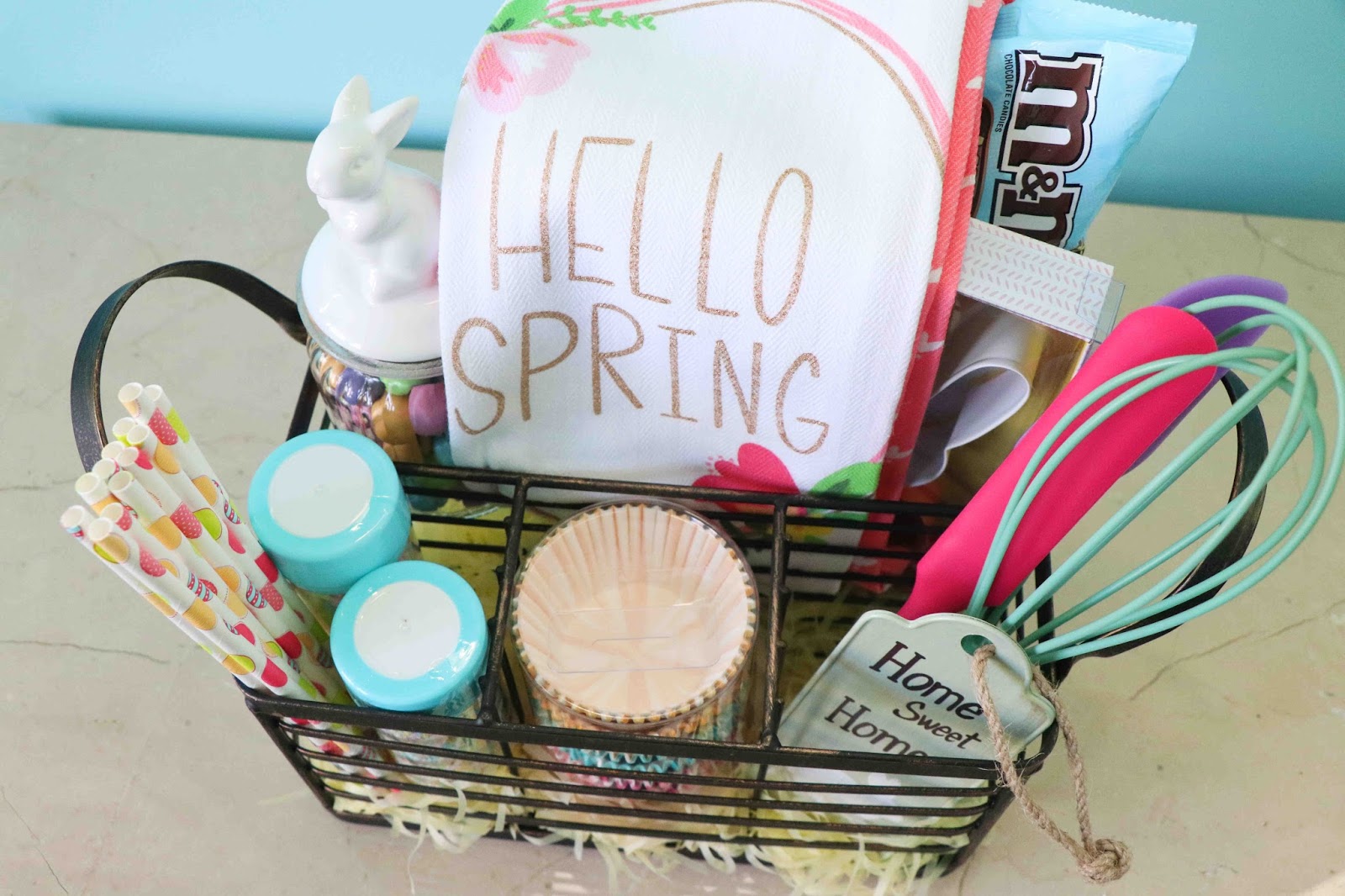borrowed heaven: Kitchen-Themed Easter Basket