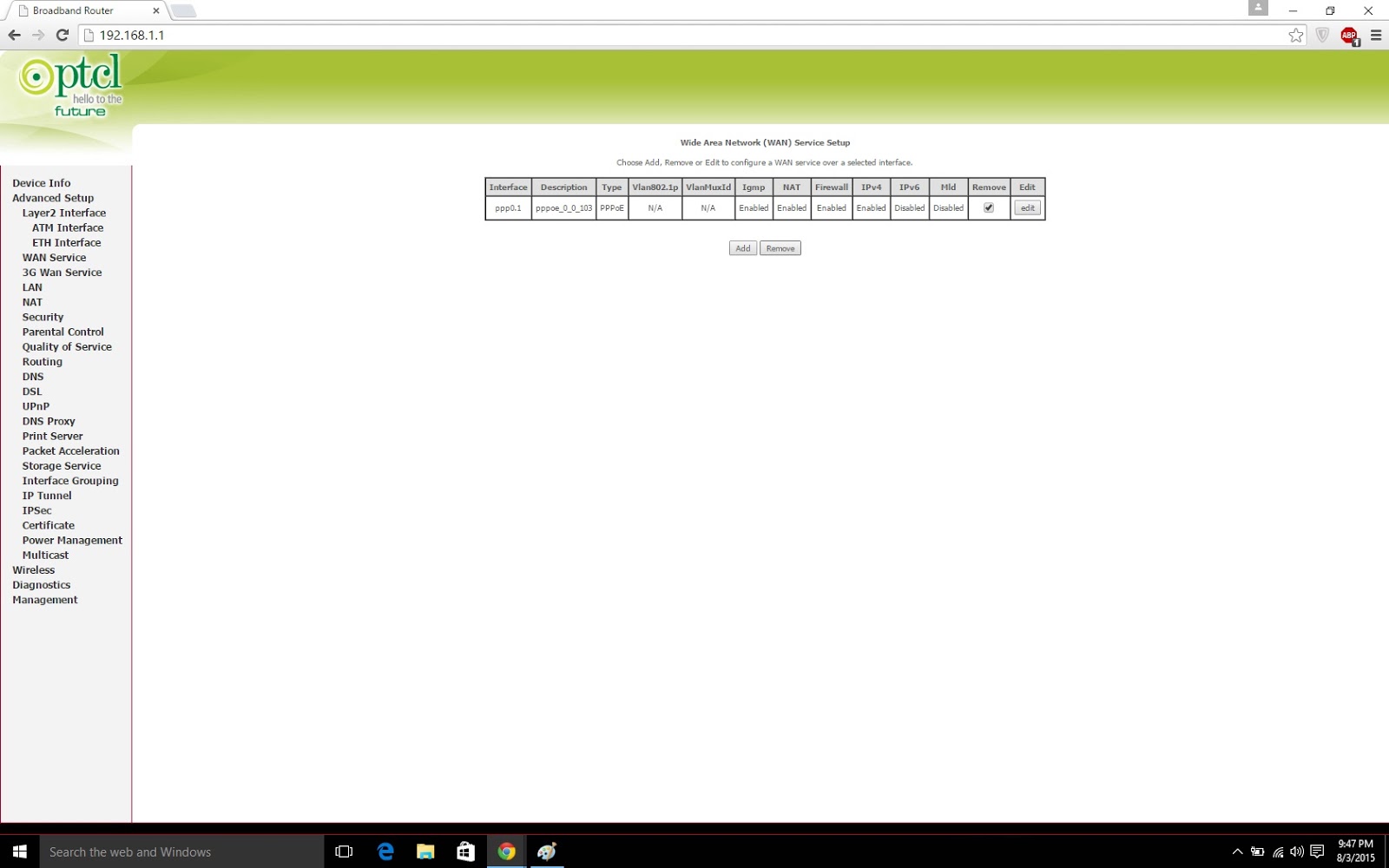 How to Configure PTCL Modem or Router (AN1020-25U) [All Screeshots]