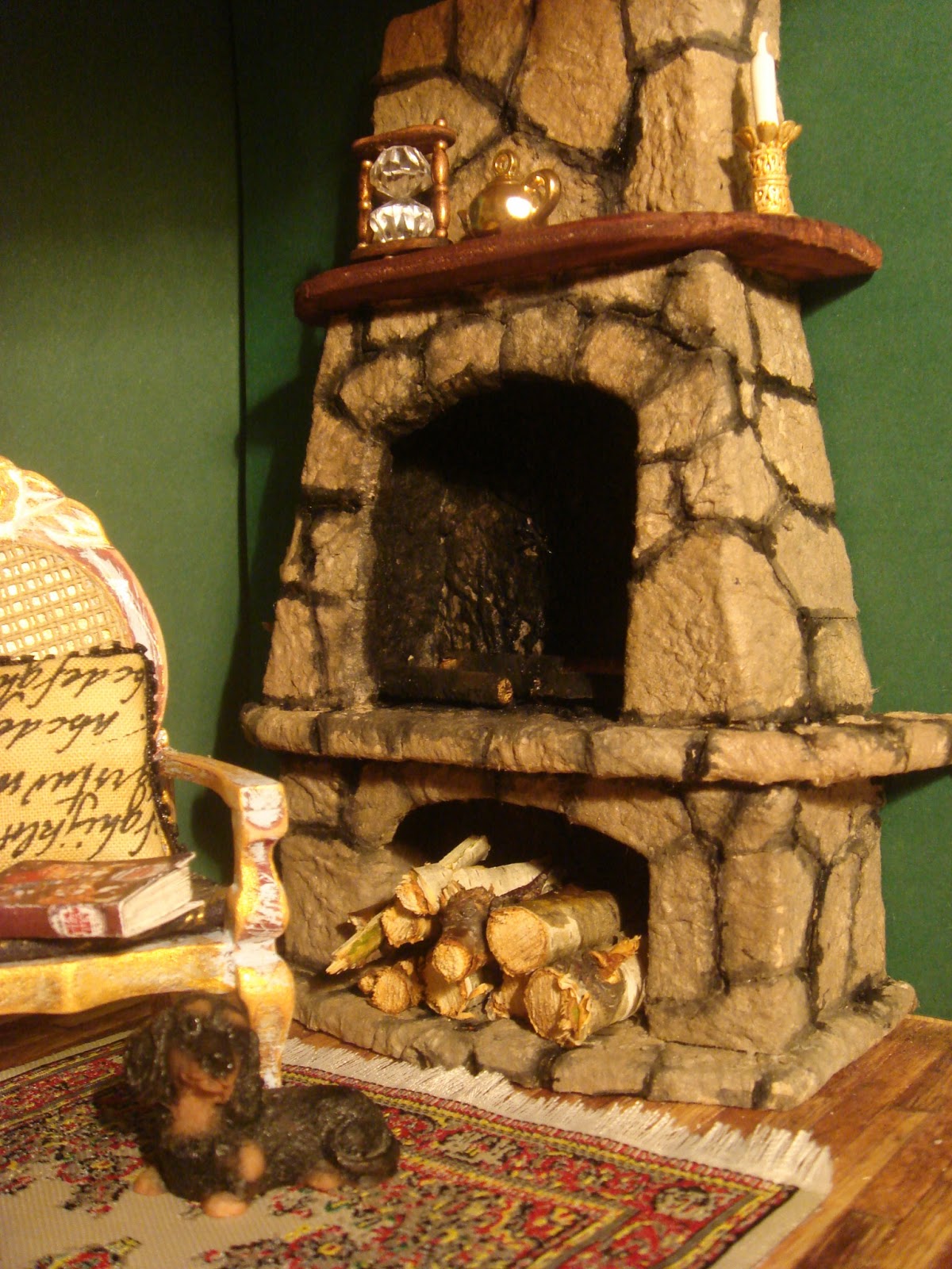 My little little dream: Печка из камня. Furnace of stone.