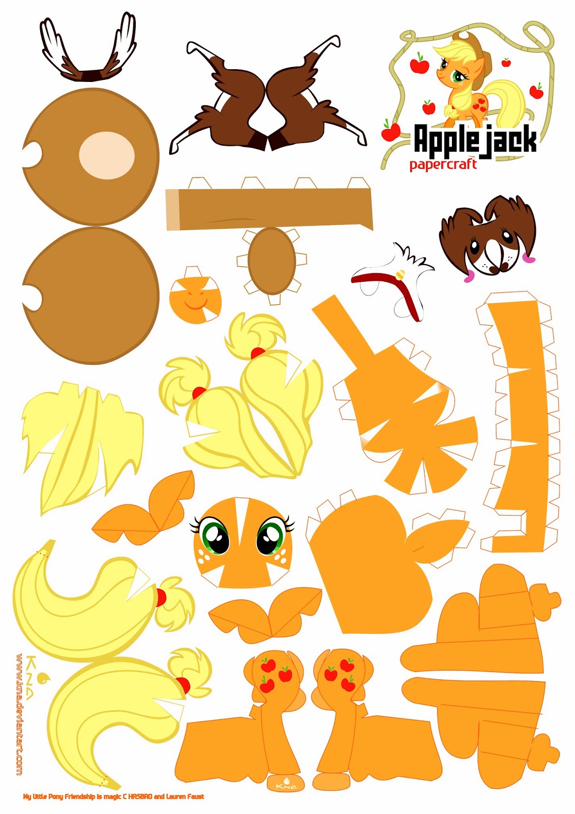 Equestria Girls: Papercraft do Mlp!