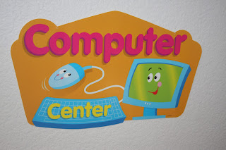 Mrs. Amador's Home Daycare: Our NEW Computer Station!