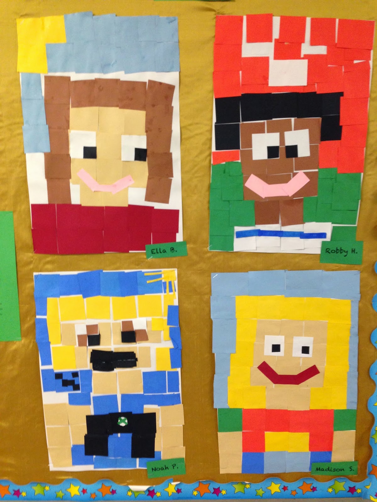 Mrs. Myers' Art Room: Mincraft Portraits