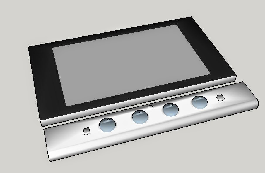 Lyndsay Williams Blog : SenseGrip - Tablet computer with real control knobs