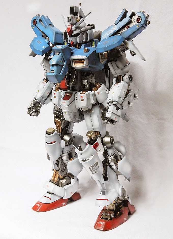 GUNDAM GUY: PG 1/60 GP-01 Gundam 'Open Hatch' - Custom Build
